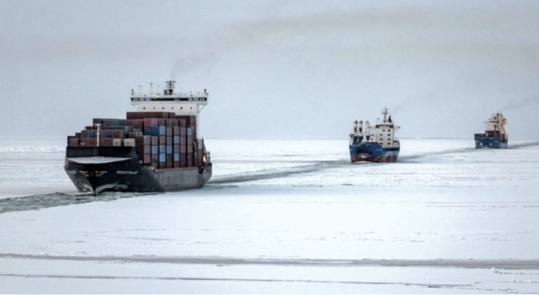 China Launches 18-Day Arctic Express Containership Route To Europe With ...